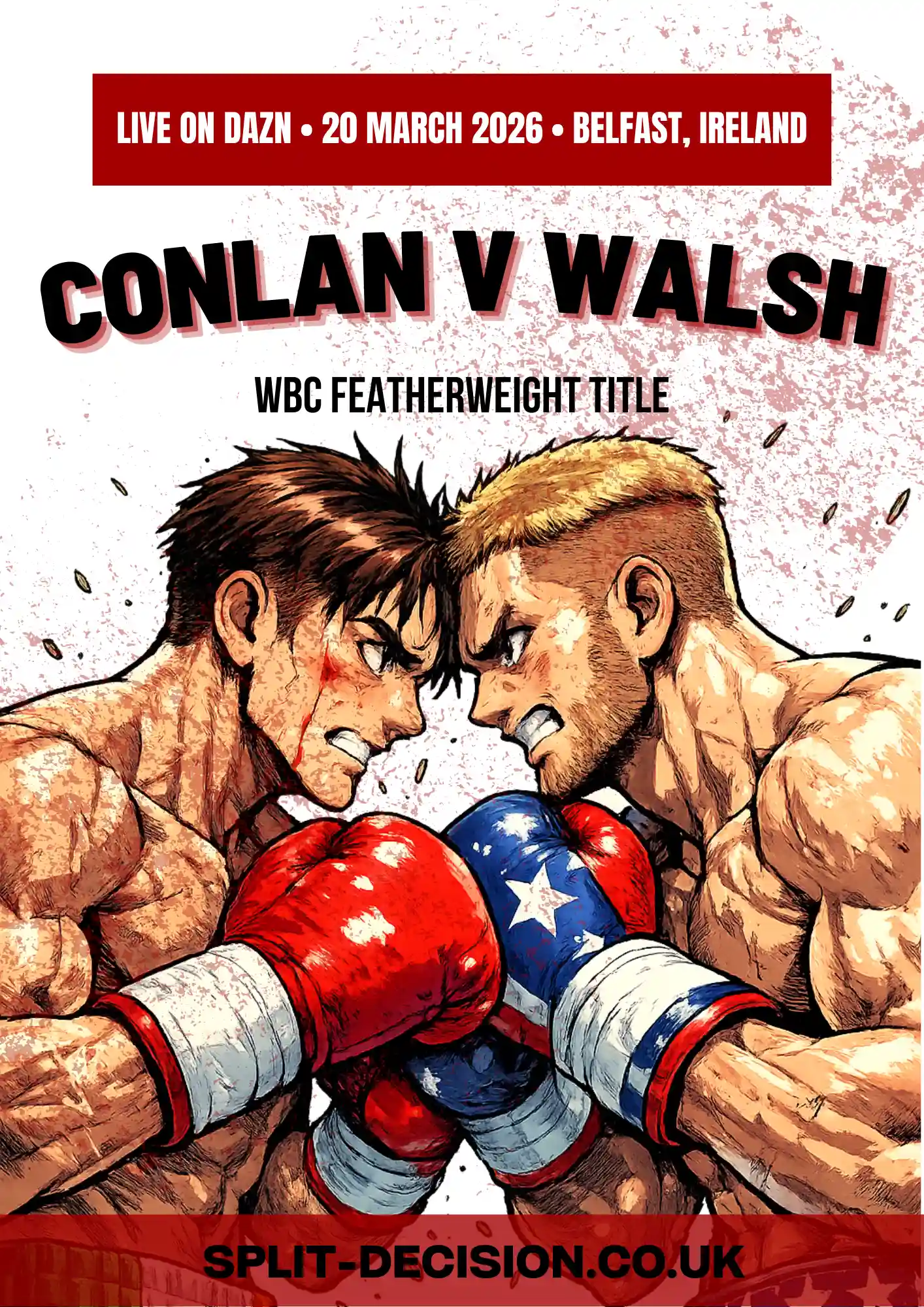 Michael Conlan vs Kevin Walsh on Friday 20th March 2026